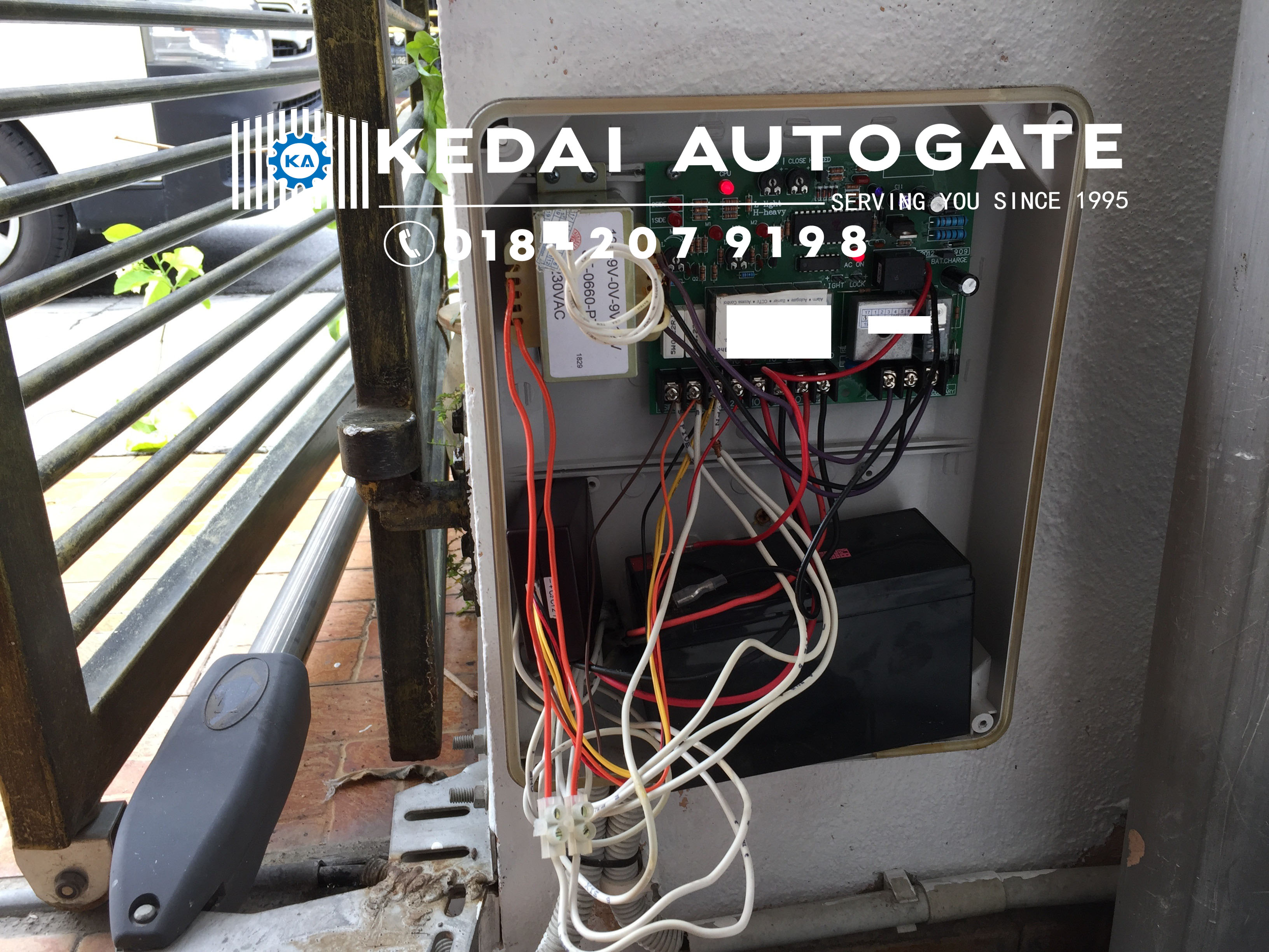 Replacing Auto Gate Control System In Sungai Buloh - Automatic Gate ...