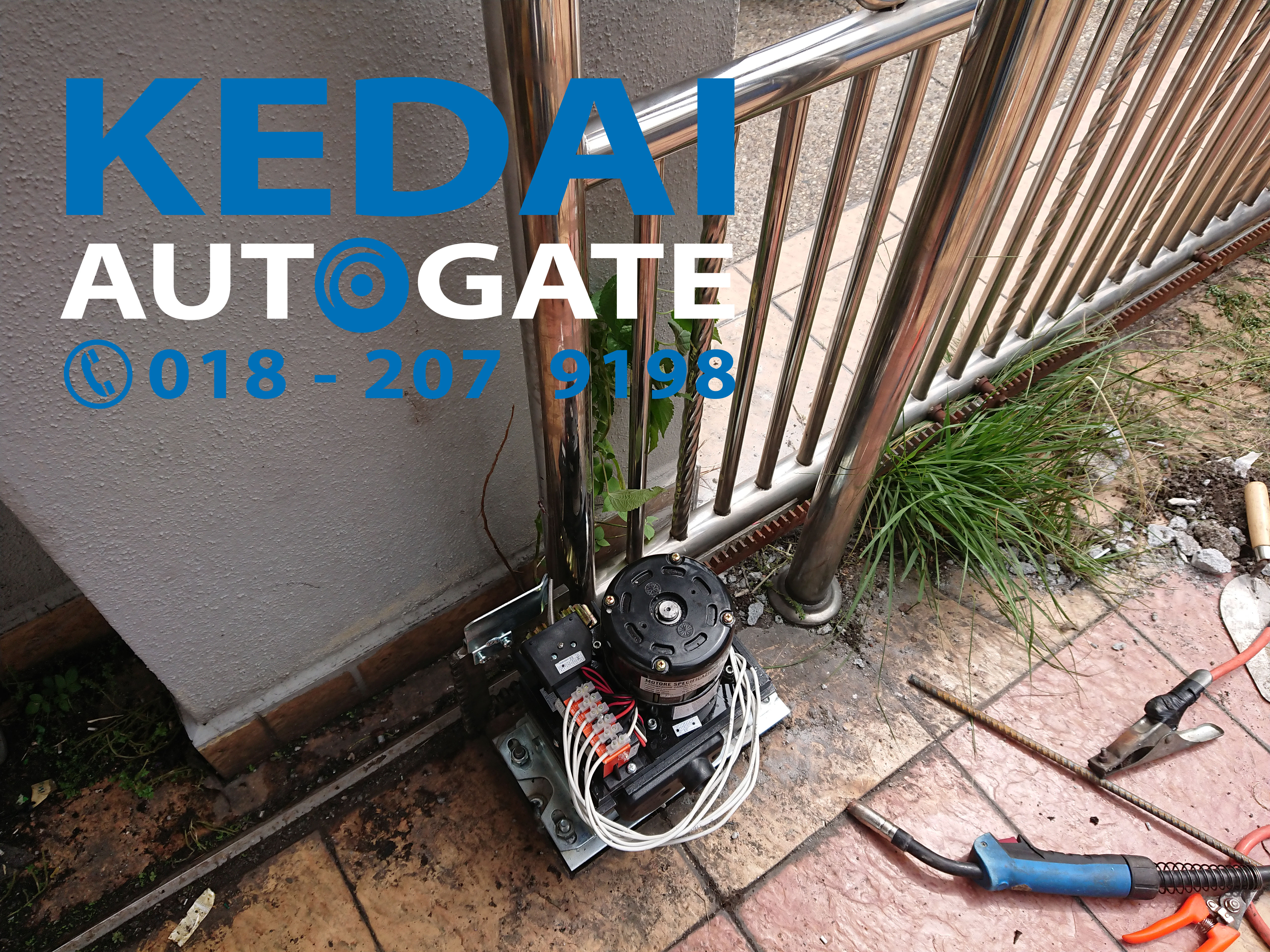 We Install AC Sliding Auto Gate System In Puchong – Sliding Auto Gate ...