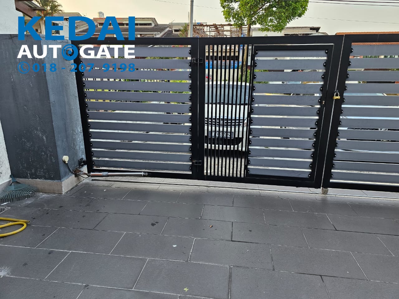 Service Replace Folding Auto Gate Rollers In Klang Valley - Kedai Autogate