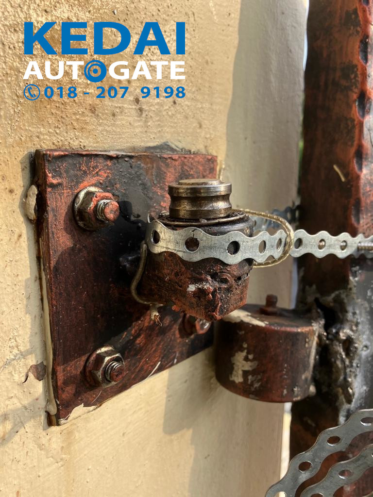 Repair And Replace Auto Gate Bearings - Kedai Autogate