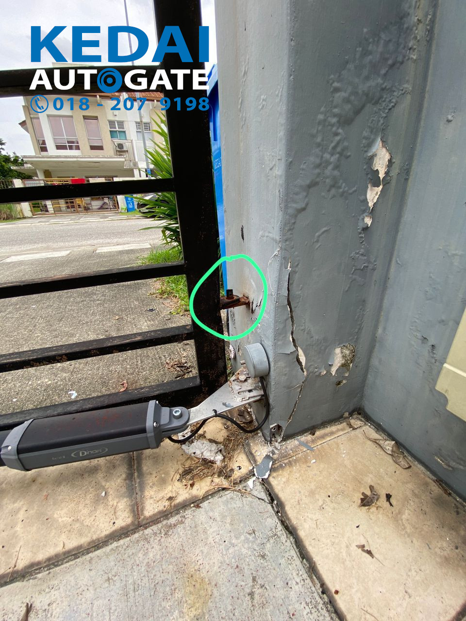 Service Repair Swing Arm Autogate – Dnor 212 Arm Autogate - Kedai Autogate